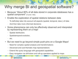 Spatially enabled open source BI (GeoBI) with GeoKettle, GeoMondrian & SOLAPLayers | PDF