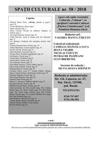 Spatii culturale 58/ 2018 | PDF