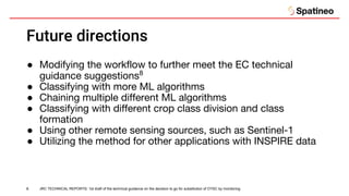 Method for automated classification with INSPIRE data and Sentinel-2 ...