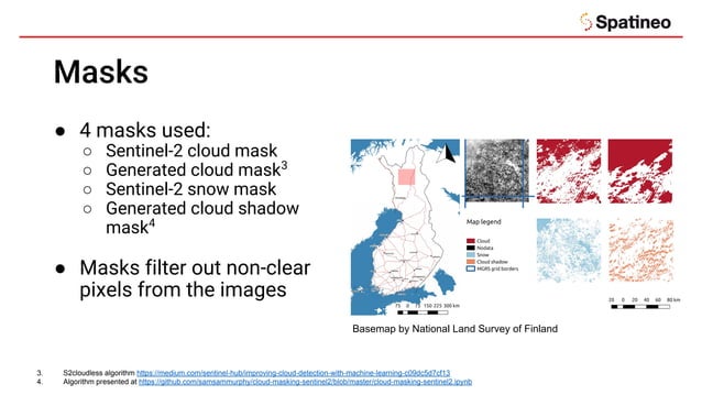 Method for automated classification with INSPIRE data and Sentinel-2 ...