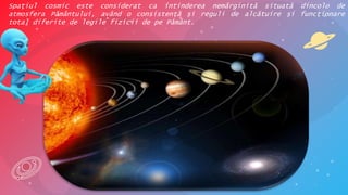 Spatiul cosmic | PPTX