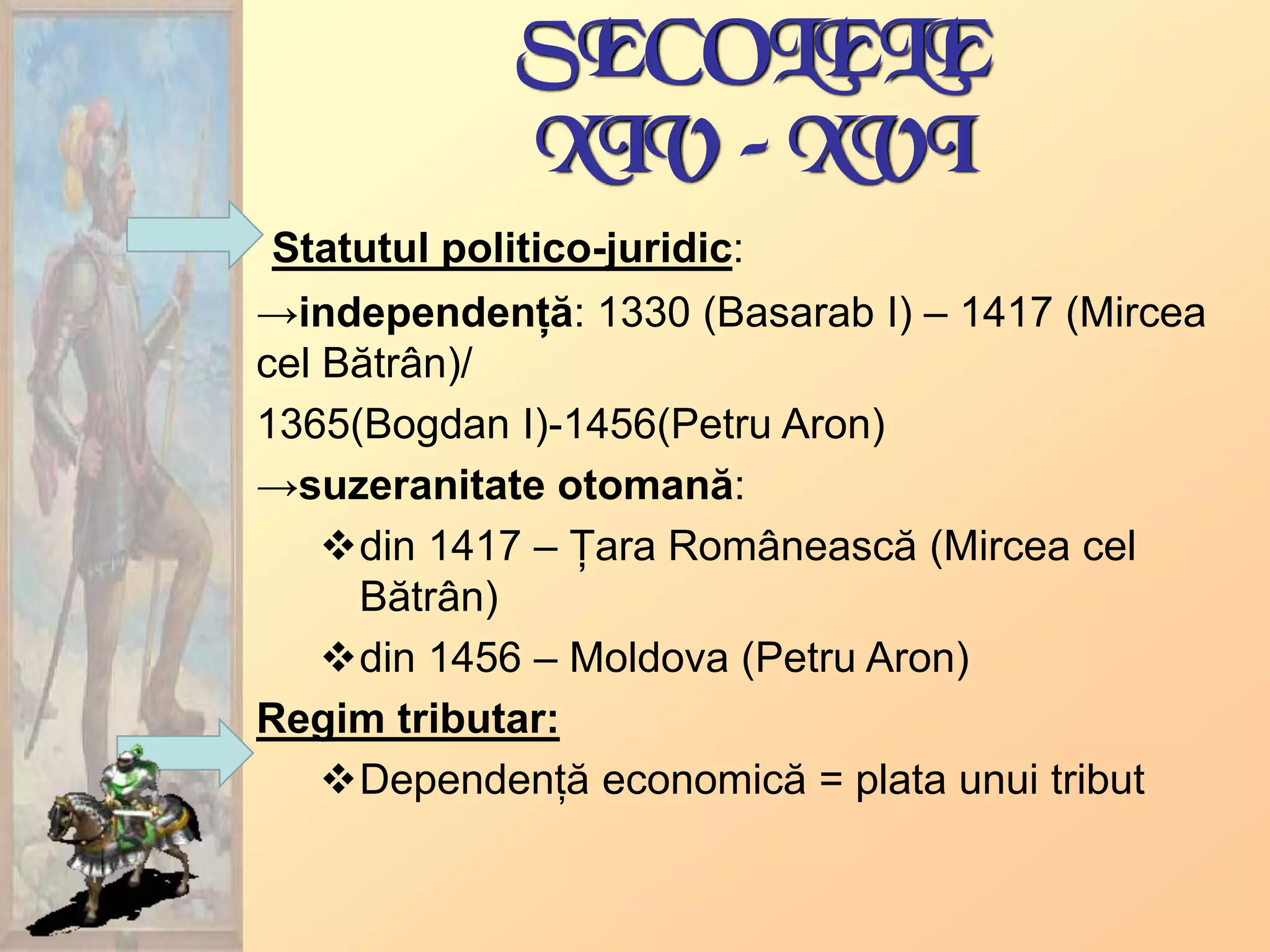 Spatiul Romanesc, intre diplomatie si conflict | PPT