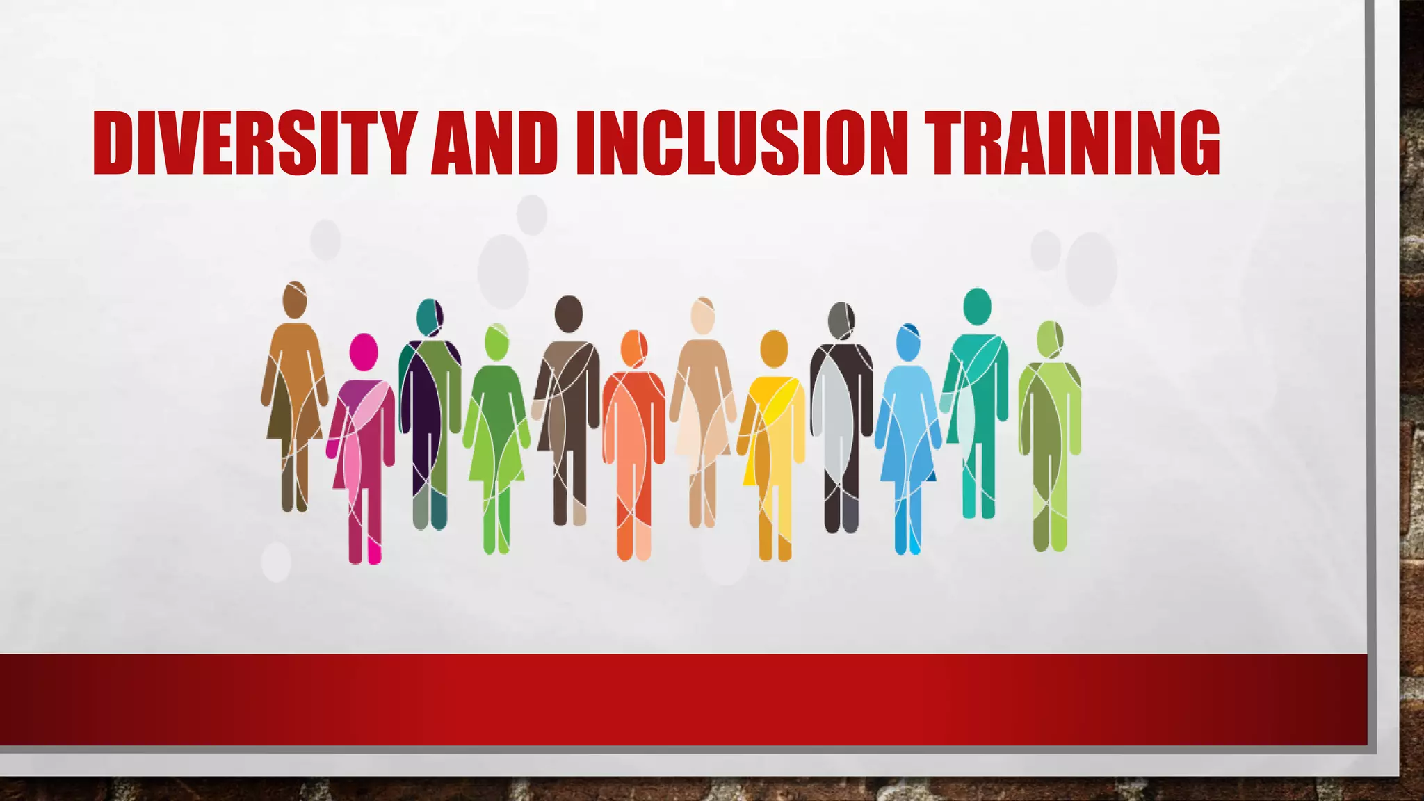 Welcome To Diversity Training | PPT