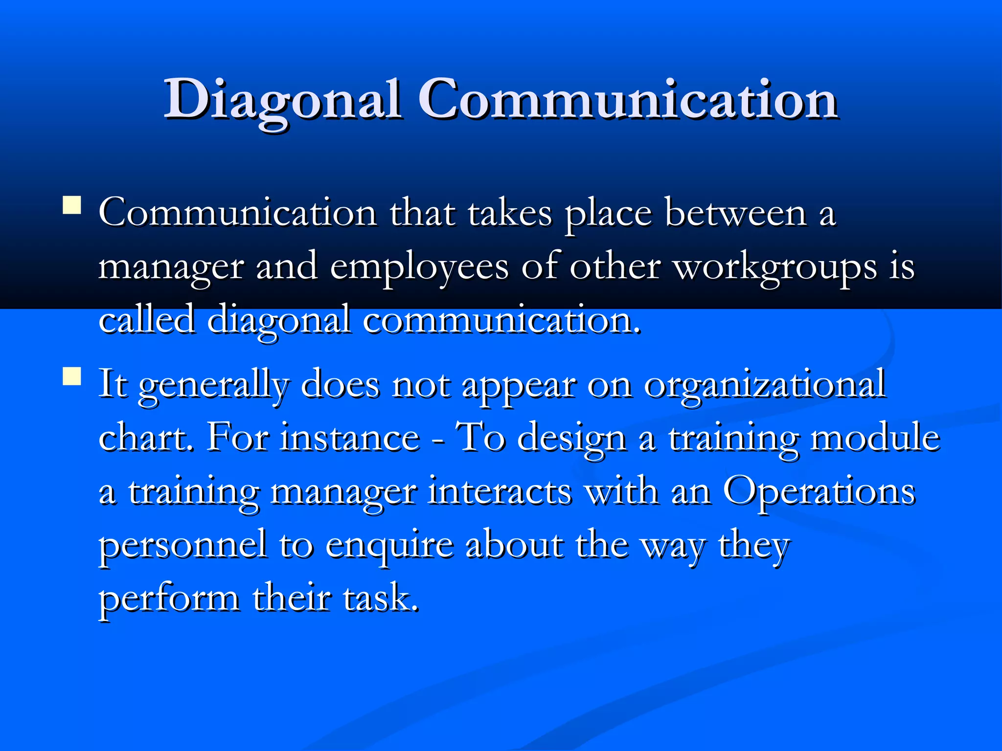 Communication Flows in an Organization | PPT