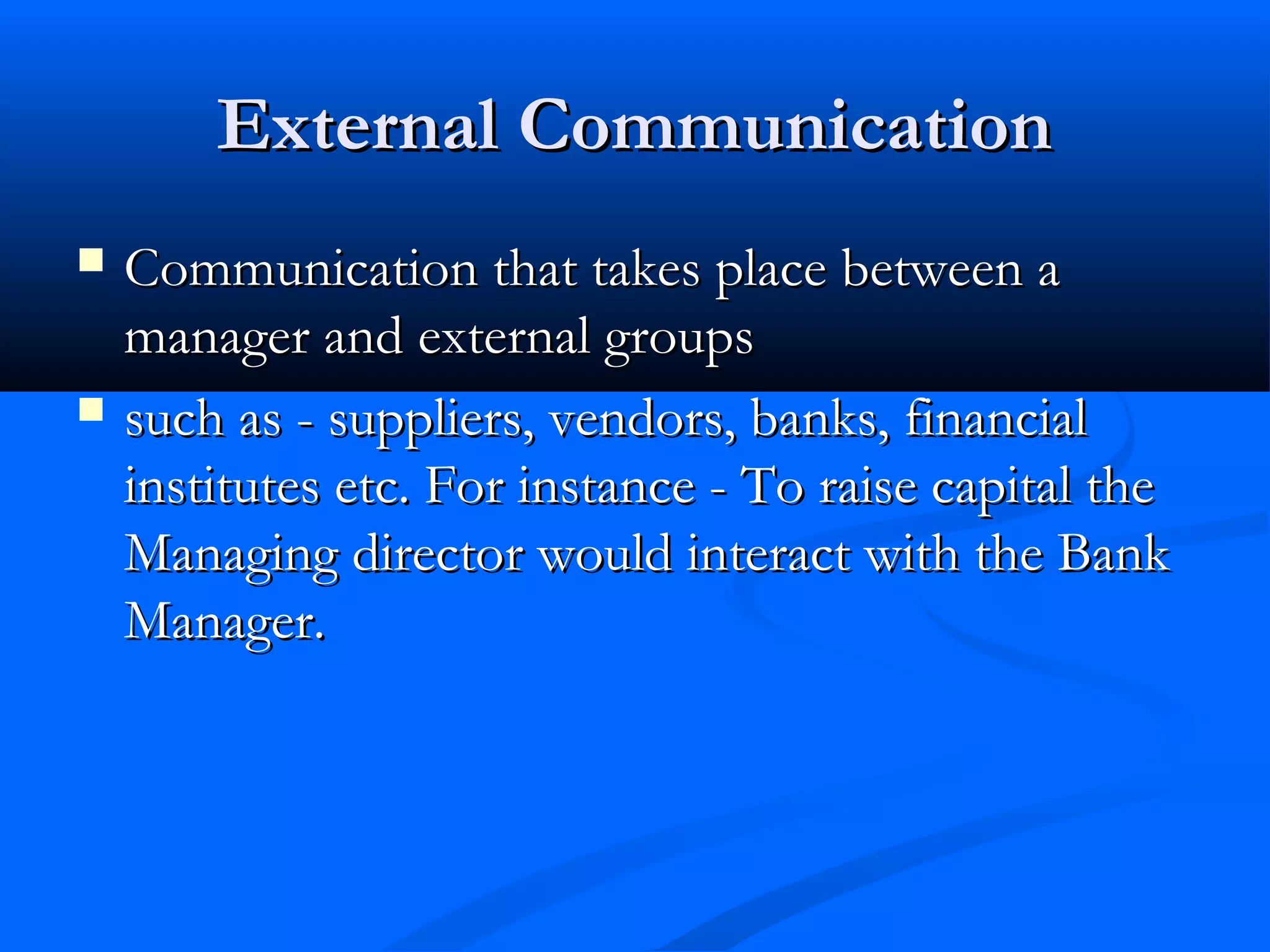 Communication Flows in an Organization | PPT