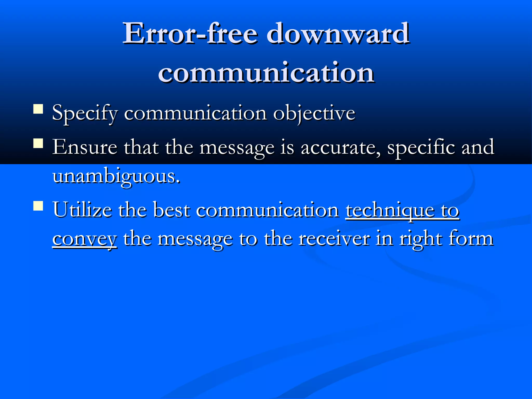 Communication Flows in an Organization | PPT