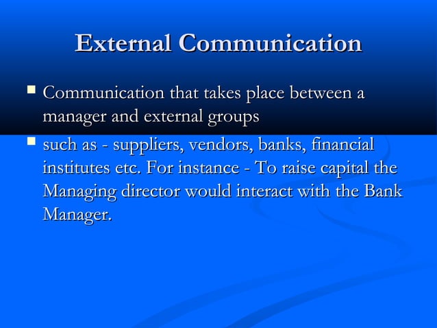 Communication Flows In An Organization Ppt