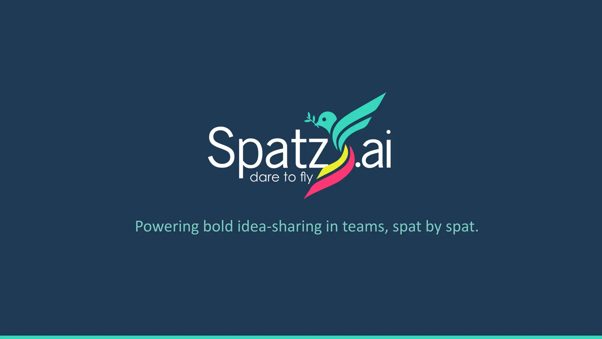 SpatzAI - Powering Bold Idea-sharing in Teams Spat by Spat | PPT