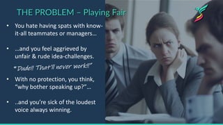 SpatzAI - A referee toolkit for challenging bold ideas in teams | PPT