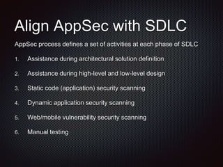 Mike Spaulding - Building an Application Security Program | PPT