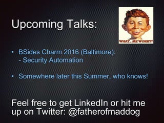 Mike Spaulding - Building an Application Security Program | PPT