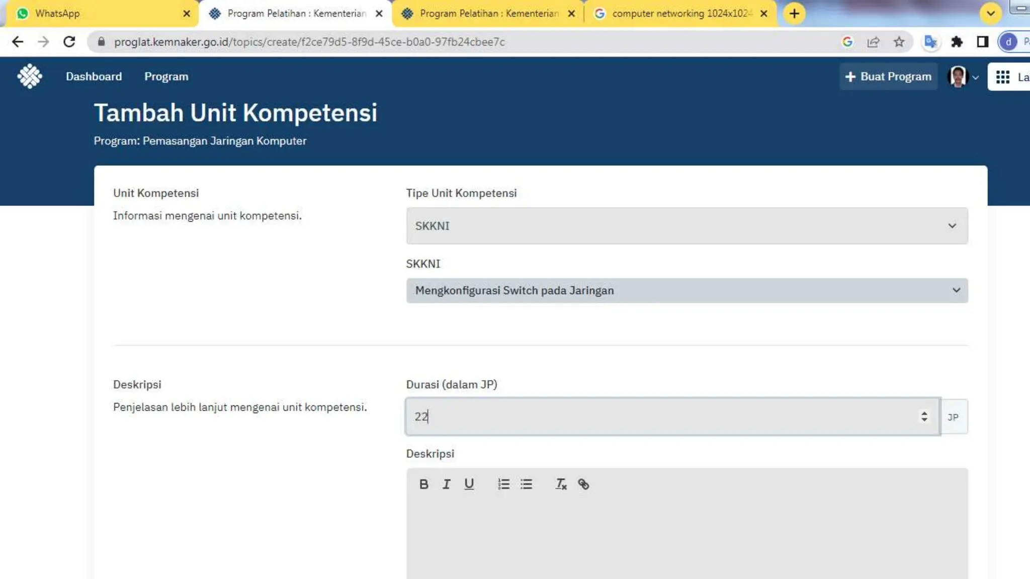 Aplikasi SPA V2 Akreditasi Lembaga Pelatihan Kerja | PPTX