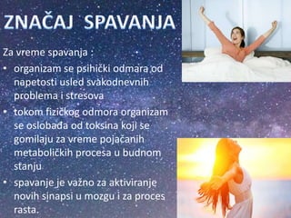 Spavanje i poremećaji spavanja | PPTX
