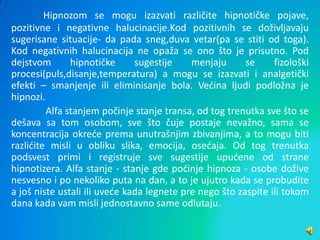 Spavanje,san i hipnoza- Milan Zeković- Nebojša Lazarević | PPTX