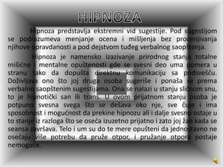 Spavanje,san i hipnoza- Milan Zeković- Nebojša Lazarević | PPTX