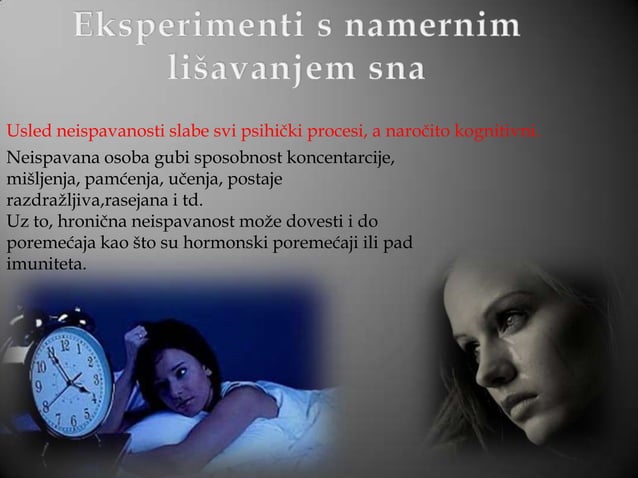 Spavanje, snovi i hipnoza | PPT