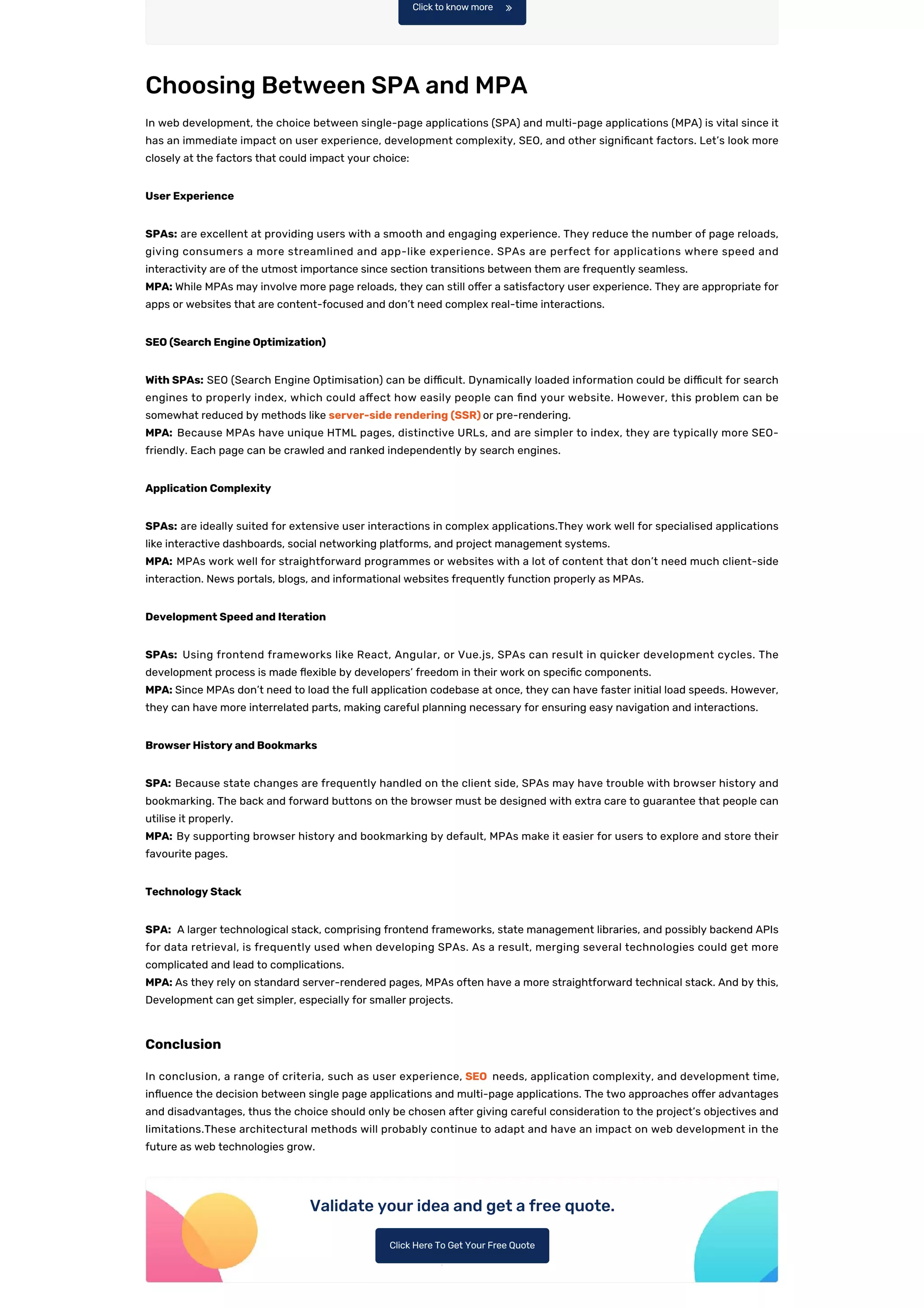 Spa vs. Mpa- exploring the pros and cons | PDF