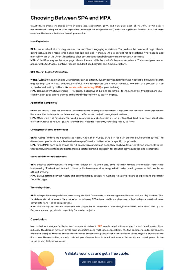 Spa vs. Mpa- exploring the pros and cons | PDF