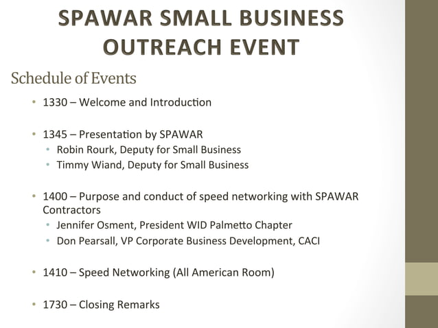 Spawar slides | PDF