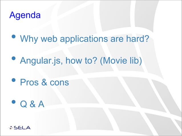 Spa with angular | PPT