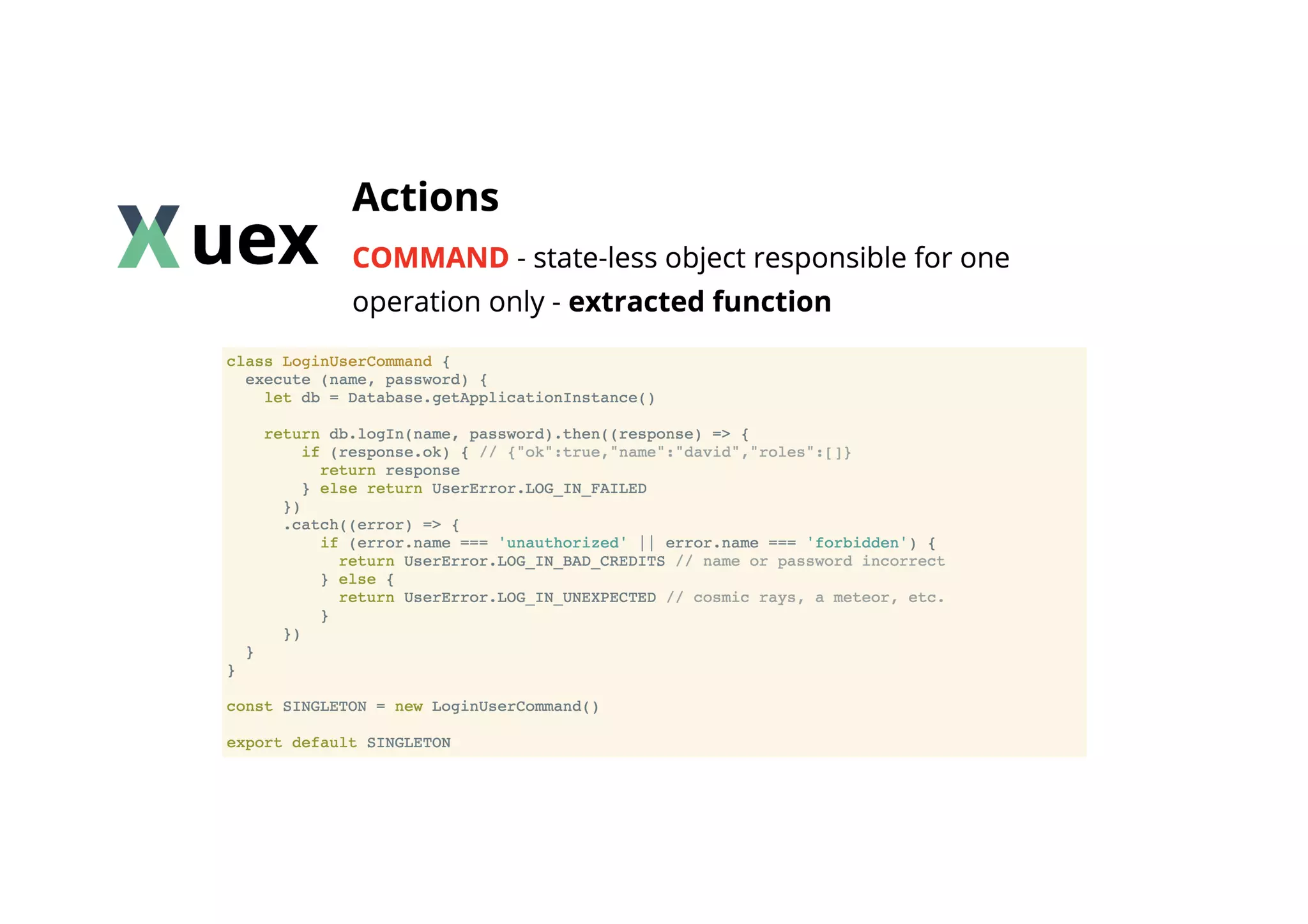SPA with Vue/Vuex/Router/PouchDB/CouchDB | PPT