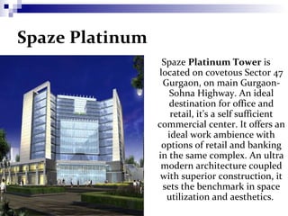 Spaze Privvy The Address | PPS