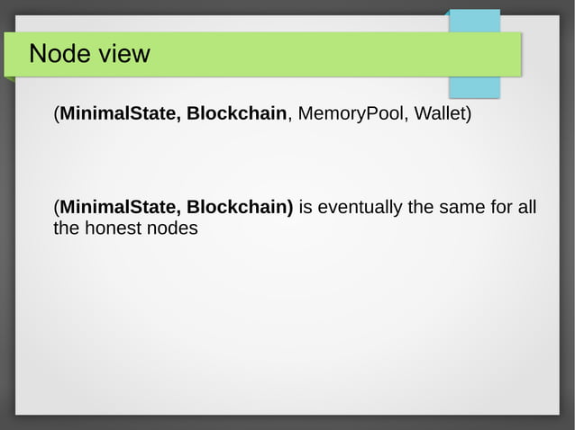 Blockchan For Developers | PPT