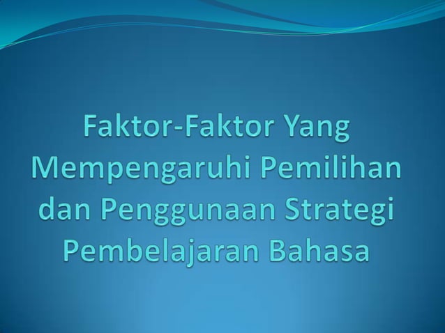 Spb faktor yang mempengaruhi | PPTX