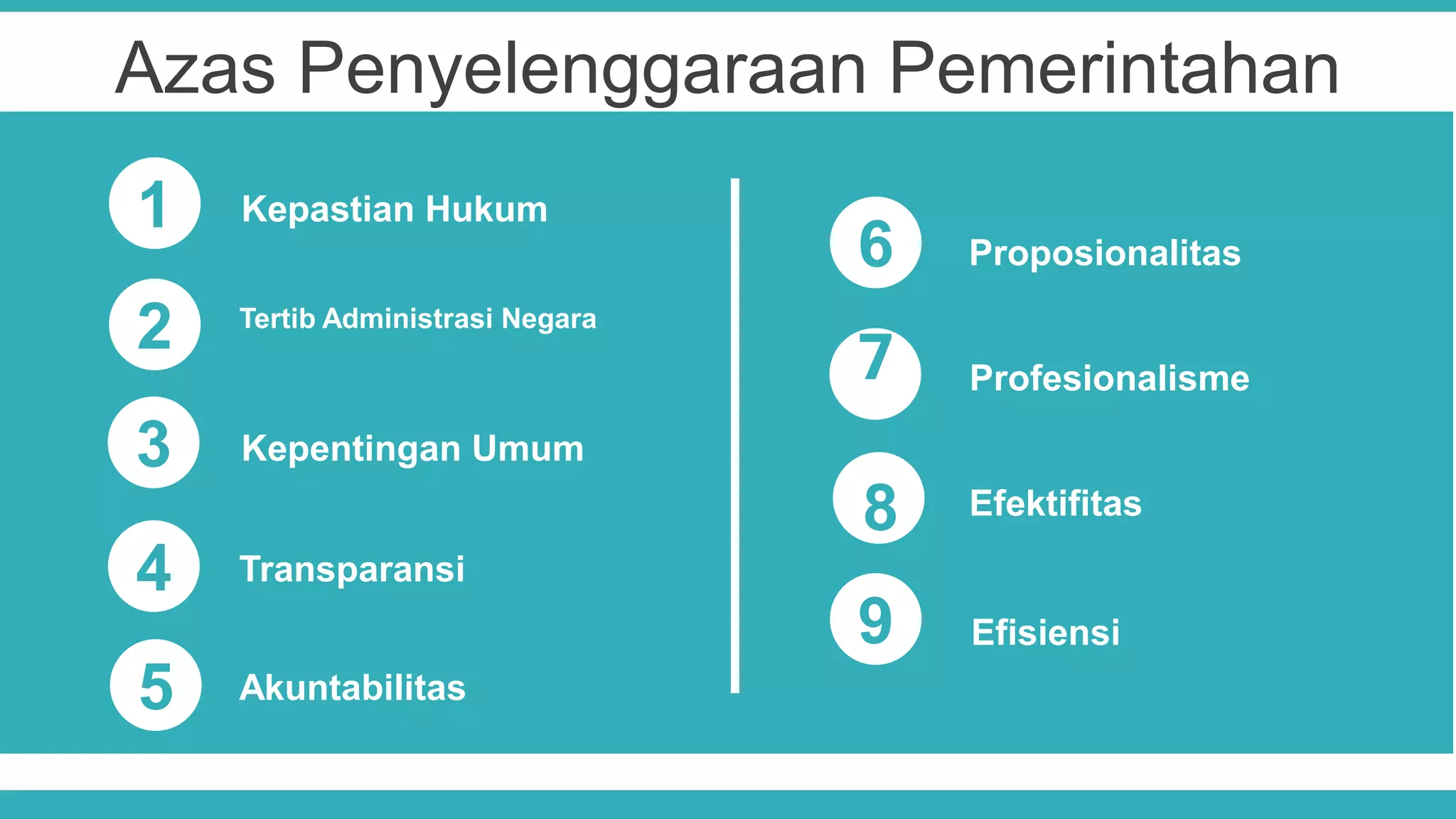 AZAS PENYELENGGARAAN PEMERINTAHAN | PPTX