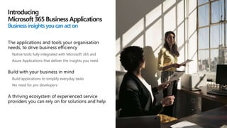 Microsoft 365 Business Applications | PPTX