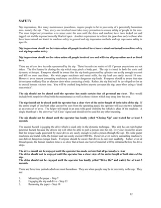 Best Practices for Nip Impressions | PDF