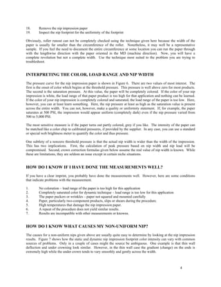 Best Practices for Nip Impressions | PDF