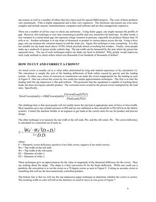 Best Practices for Nip Impressions | PDF