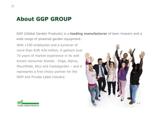 Sune Sørensen, GGP Group presentation at Spare Parts 2013 | PDF