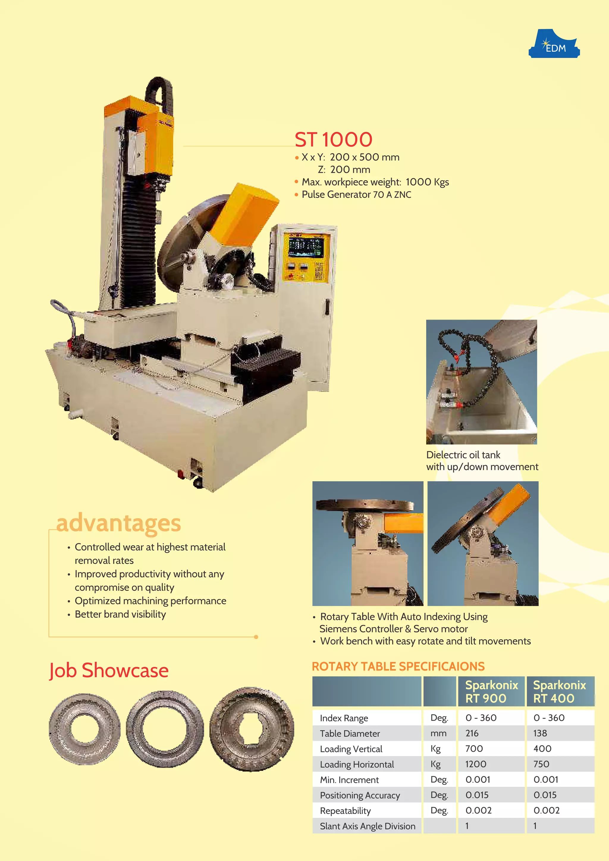 Tyre Mould EDM Brochure | PDF
