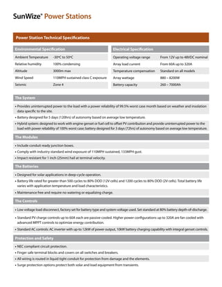 SunWize Power & Battery Industrial Systems Catalog | PDF | Home ...