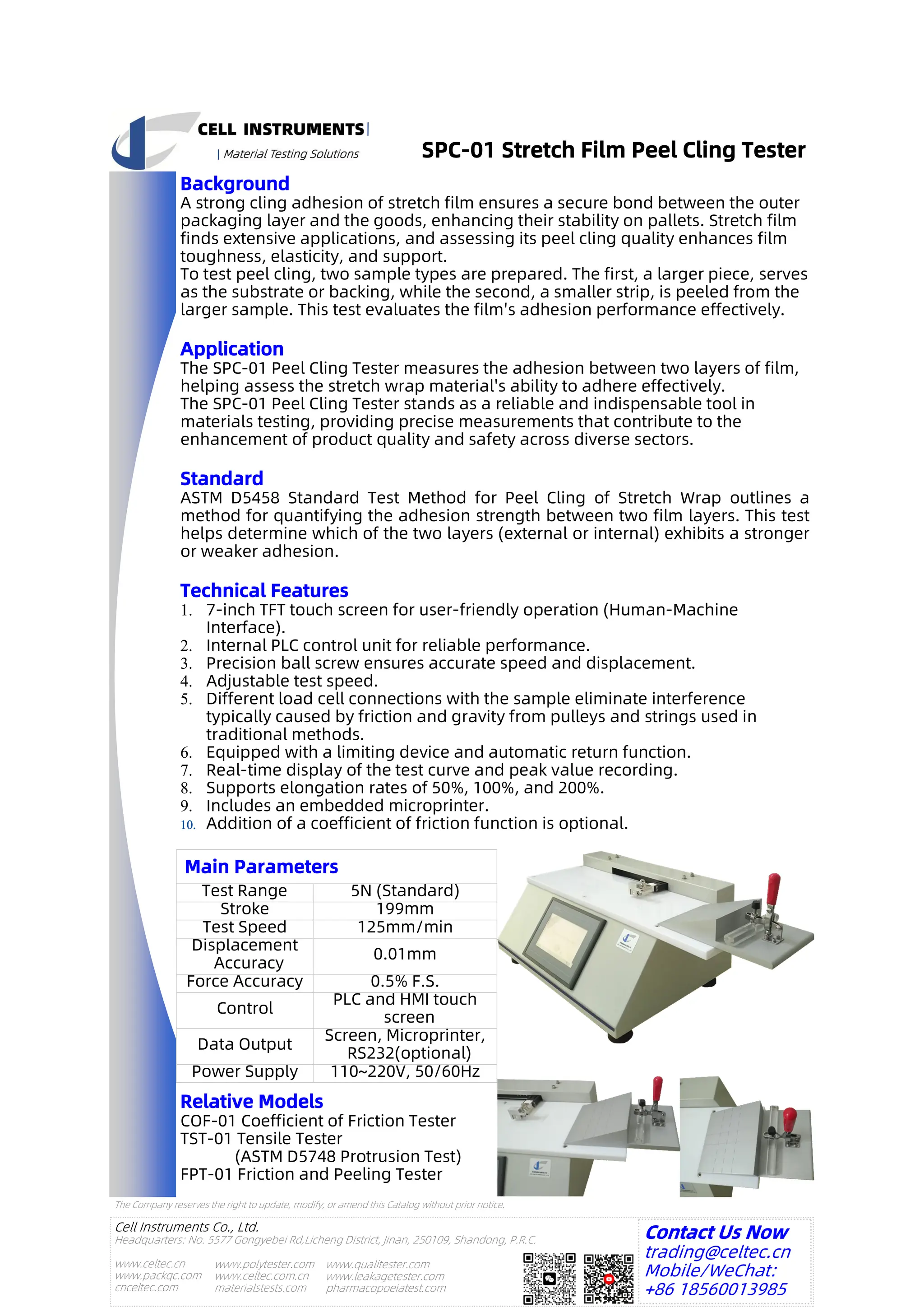 Introduction to Stretch Film Cling Testing | PDF