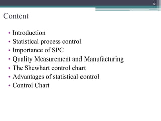 SPC.pptx, STATISTICAL PROCESS CONTROL,SPCC | PPTX | Mechanical and ...
