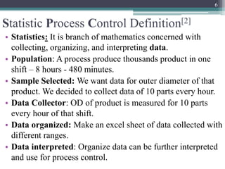 SPC.pptx, STATISTICAL PROCESS CONTROL,SPCC | PPTX | Mechanical and ...