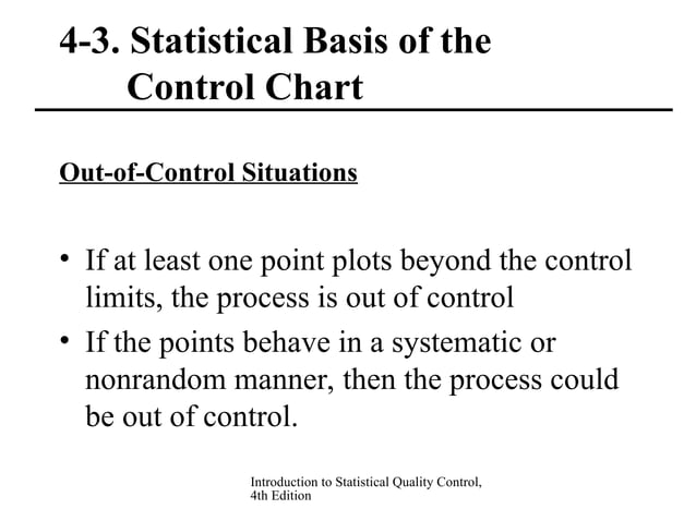 statistical process control-statistical process control | PPT