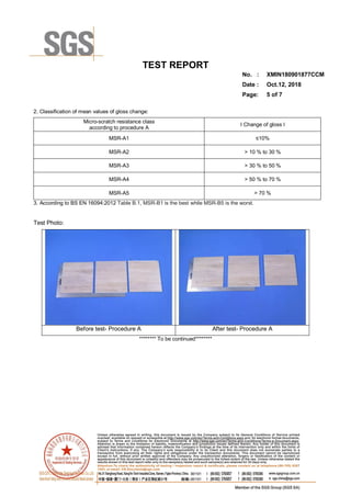 Spc sgs spc test report | PDF