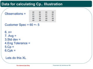 SPC - Statistical process control | PPT