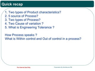 SPC - Statistical process control | PPT
