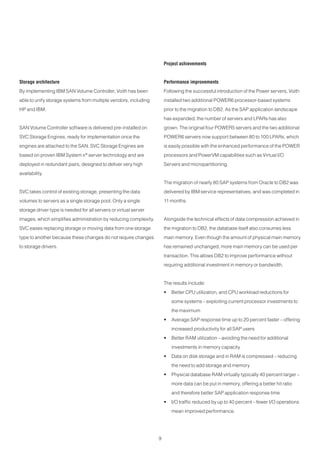 Voith increases performance and saves license and maintenance costs by introducing IBM DB2 for ...