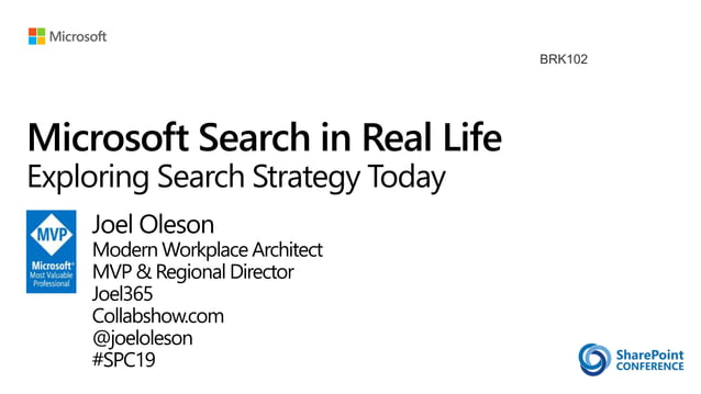 Microsoft Search Strategy Today - Exploring Office 365 Search in Real ...