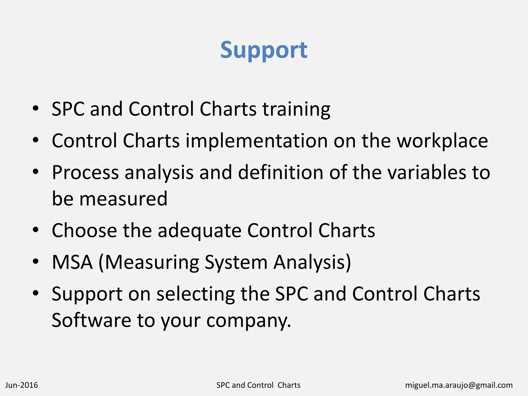 SPC and Control Charts | PPT