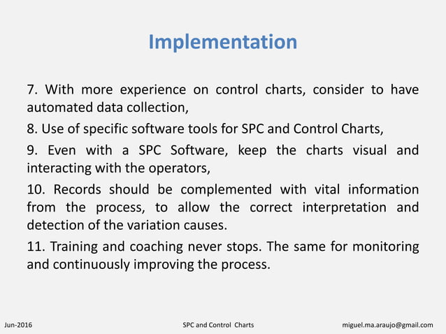 SPC and Control Charts | PPT