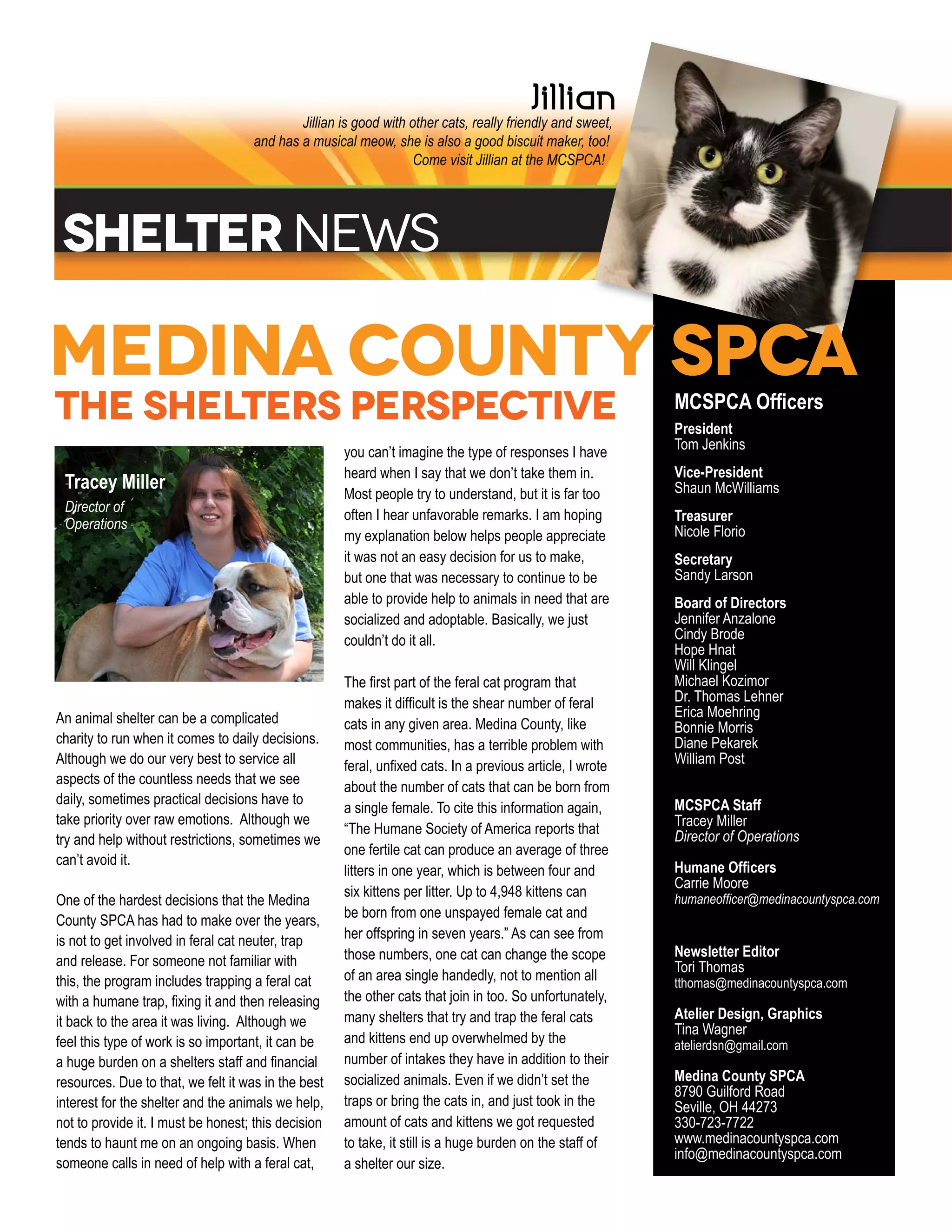 MCSPCA Newsletter Fall 2018 (Interactive) | PDF