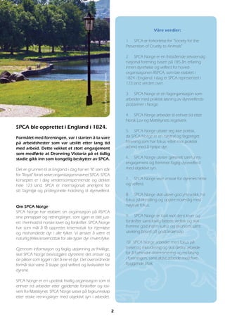 SPCA Norge, nasjonal brosjyre 2011 | PDF