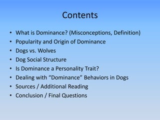 Spca wellness dominance_sharing | PPT